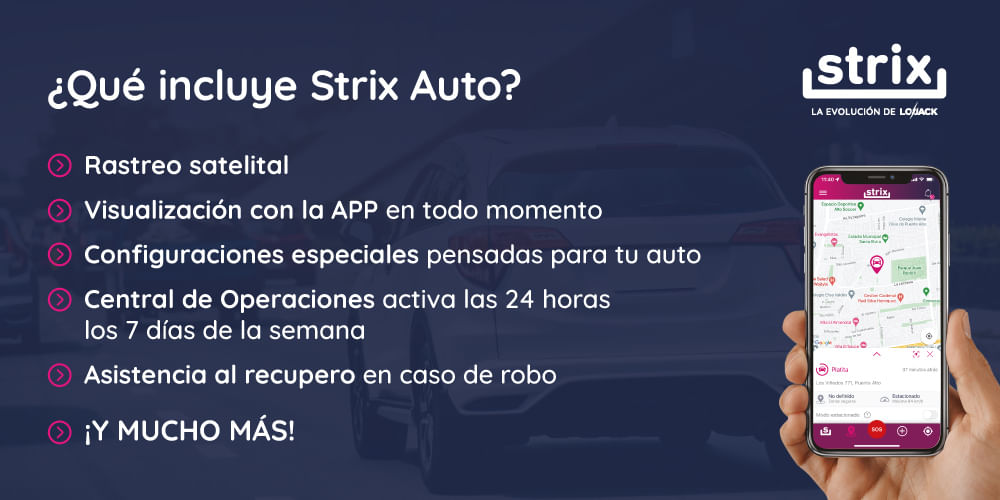 Strix en tu Auto - Strix by LoJack